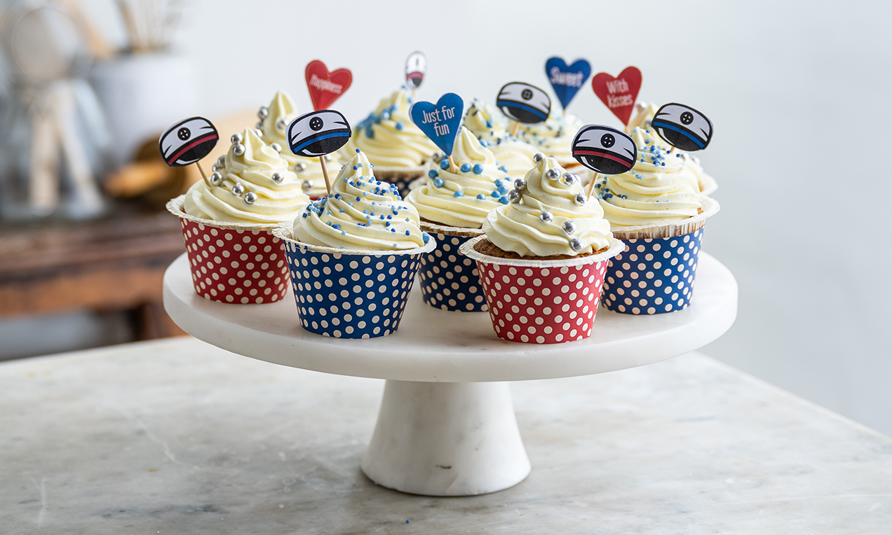Studenter cupcakes opskrift | Dr. Oetker