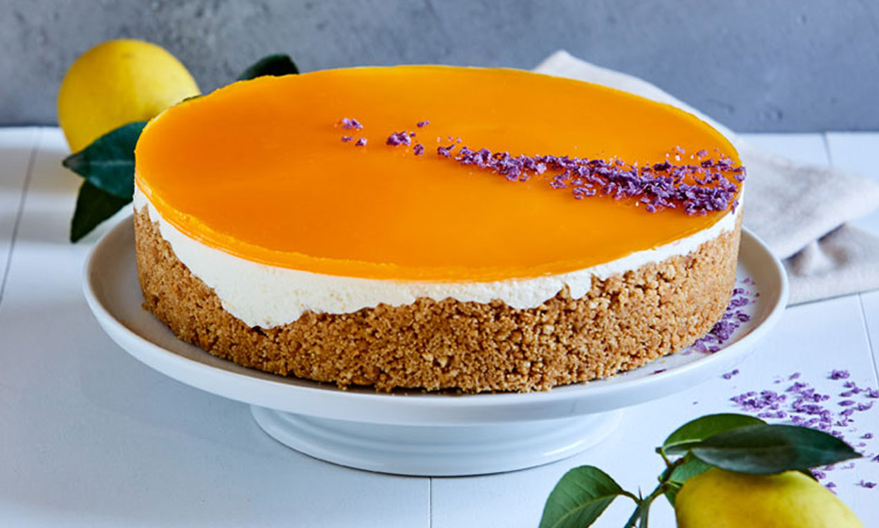 Citron cheesecake | Liv Martine opskrift | Dr. Oetker